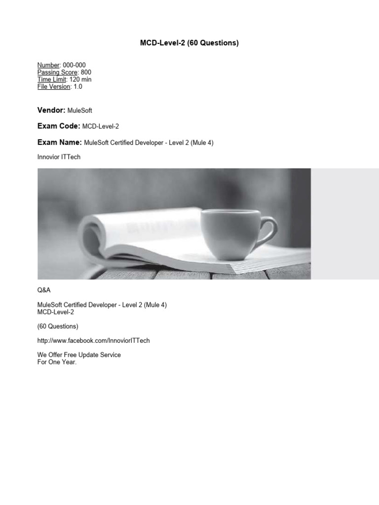 MCD Level 2 (60 Questions) | PDF | Transport Layer Security | Public ...