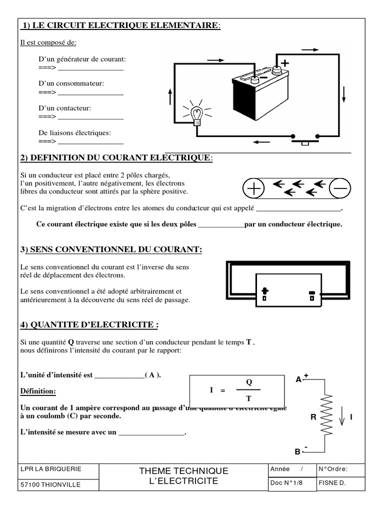 Circuits Electriques | PDF