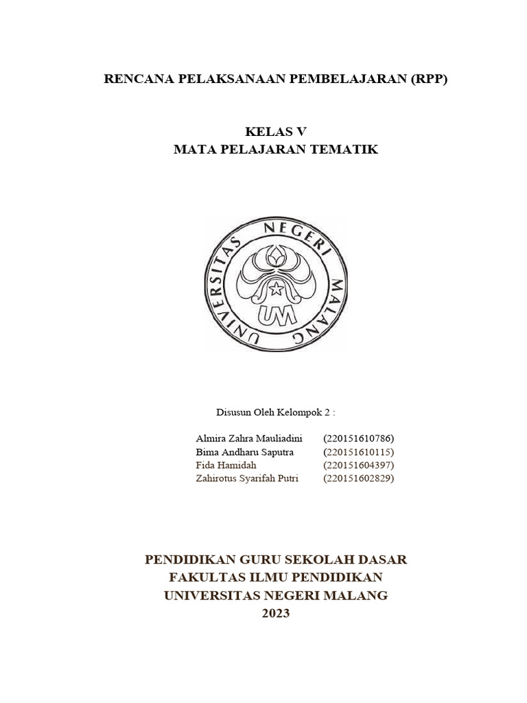 RPP - Kelompok 2 New | PDF