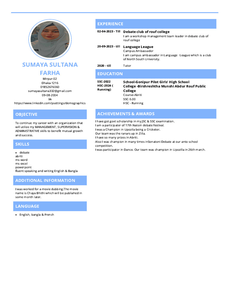 Inbound971363390676051852 - Sumaya Sultana | PDF