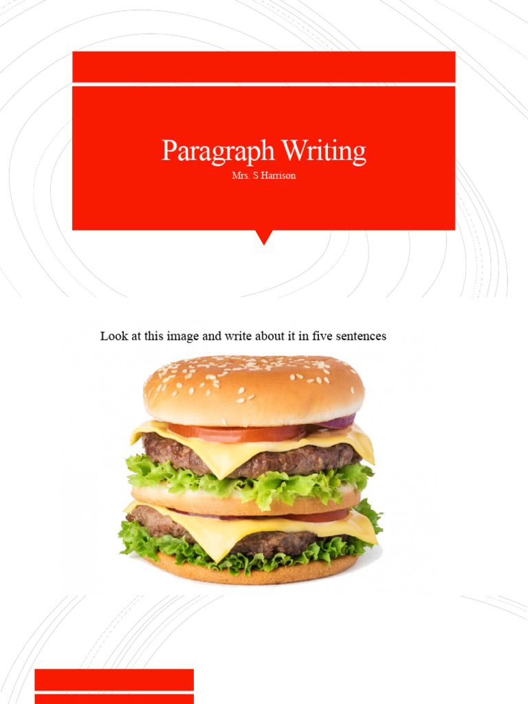 Paragraph Writing | PDF