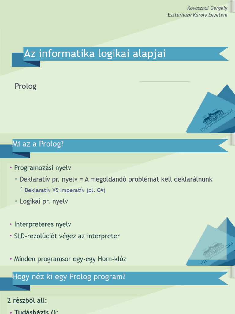 11 Prolog | PDF