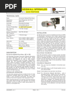 Quartzoid Bulb Sprinkler Specifications | PDF | Fire Sprinkler System