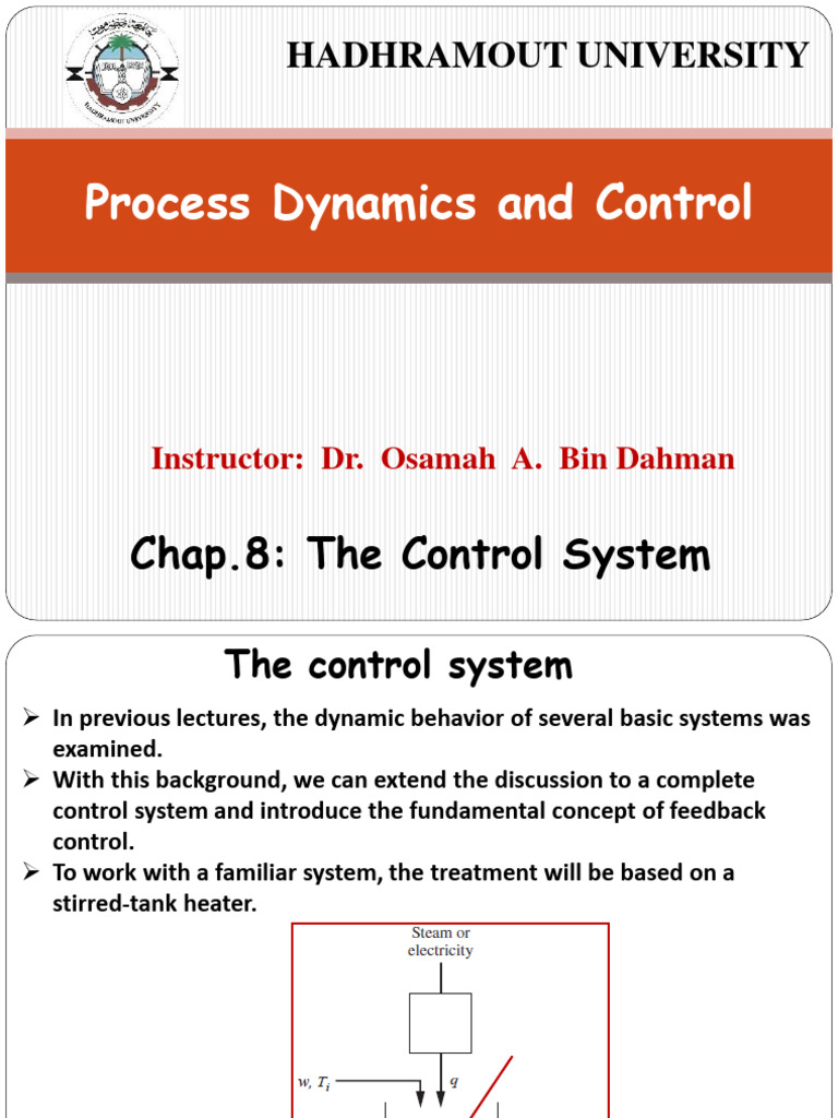 Chap. 8 Control System-1 | PDF | Feedback | Servomechanism