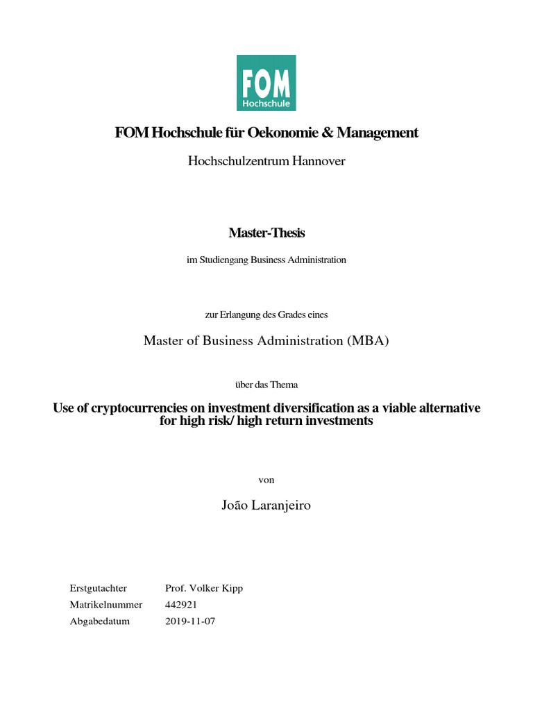 Master Thesis Final Version 442921 | PDF