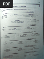 Animal Kingdom Flow Chart | PDF | Biology | Zoology