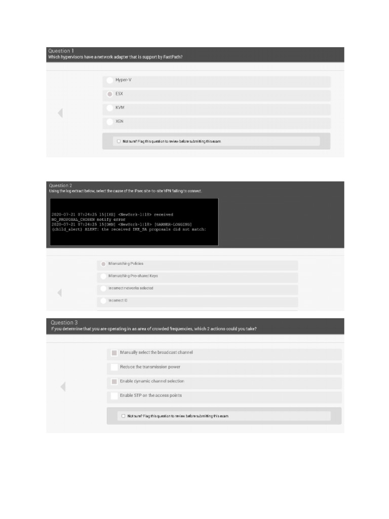 S80 Sophos Technician Exam Questions and Answers | PDF
