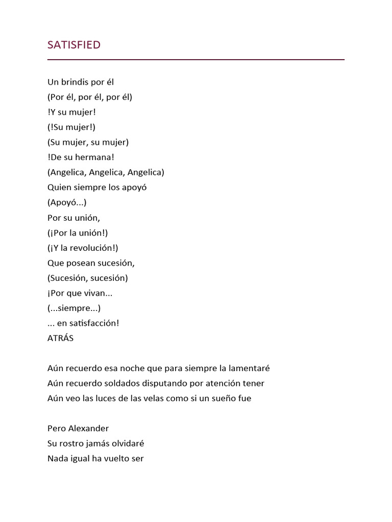 Satisfied | PDF