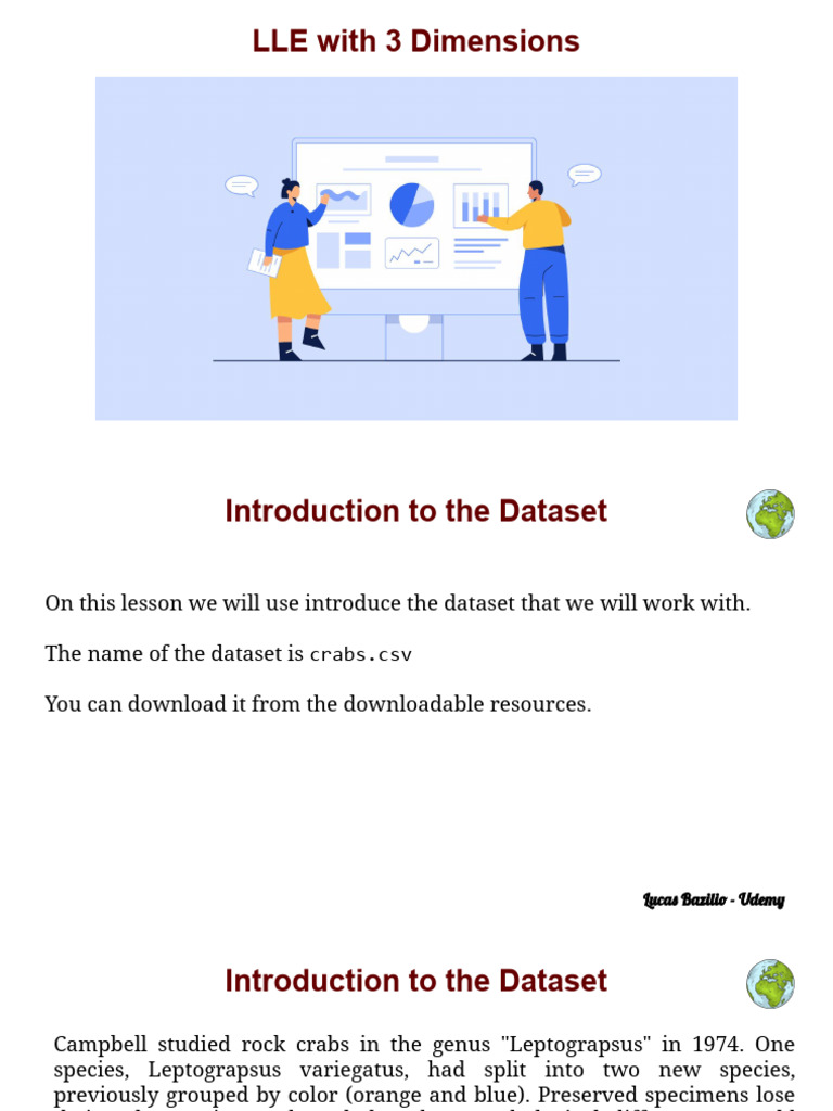 10 LLE With 3 Dimensions | PDF