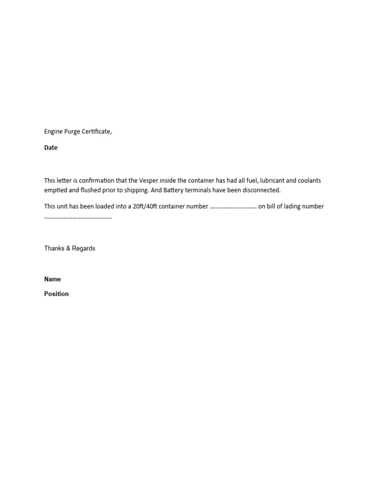 Engine Purge | PDF | Law | Technology & Engineering