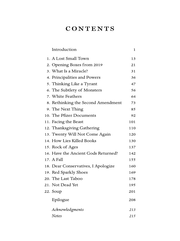 Facing The Beast: Table of Contents | PDF