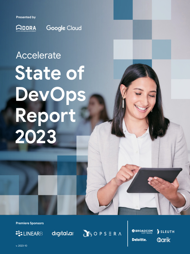 2023 State Of Devops Report Culture Is Everything Pdf Cloud