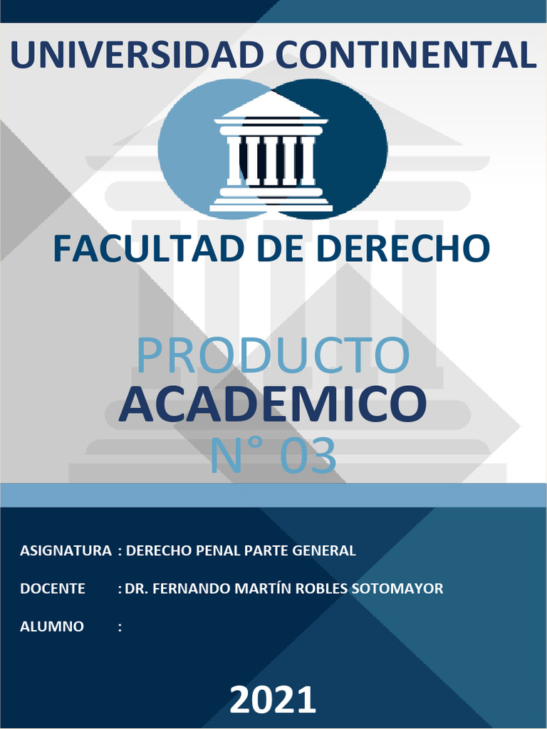 Derecho Penal Parte General - Pa3 - 2021 | PDF