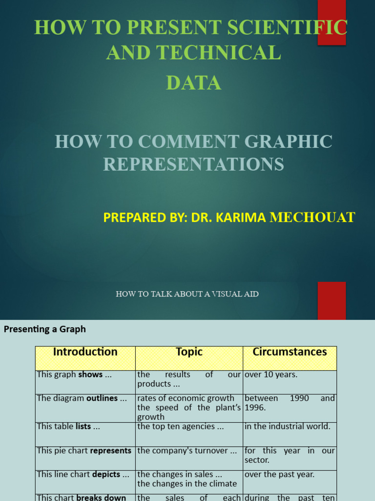 How To Present Scientific and Technical Data - FST | PDF
