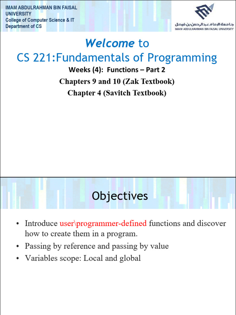 4 - Functions - Part2 | PDF | Parameter (Computer Programming) | Computing