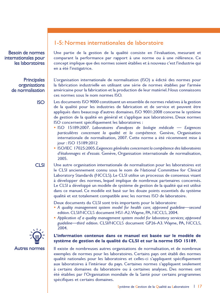 LQMS QMtab Standards - 1 | PDF