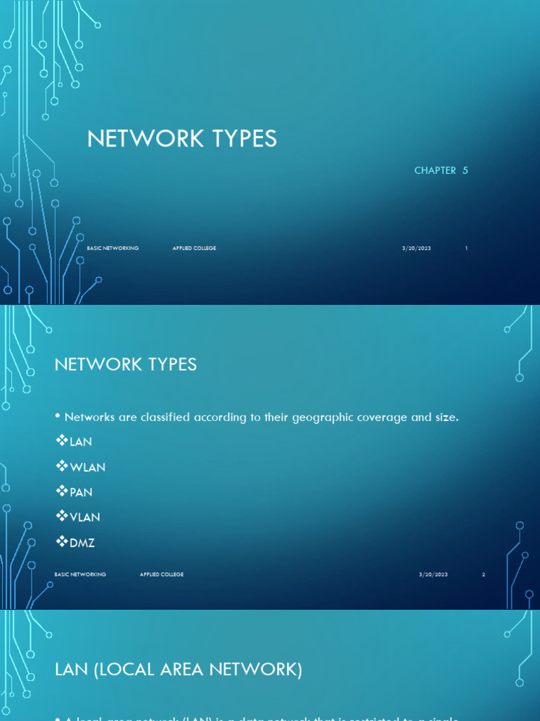 Chapter 5 Network Types | Download Free PDF | Computer Network ... Chapter 5 Network Types | Download Free PDF | Computer Network ...