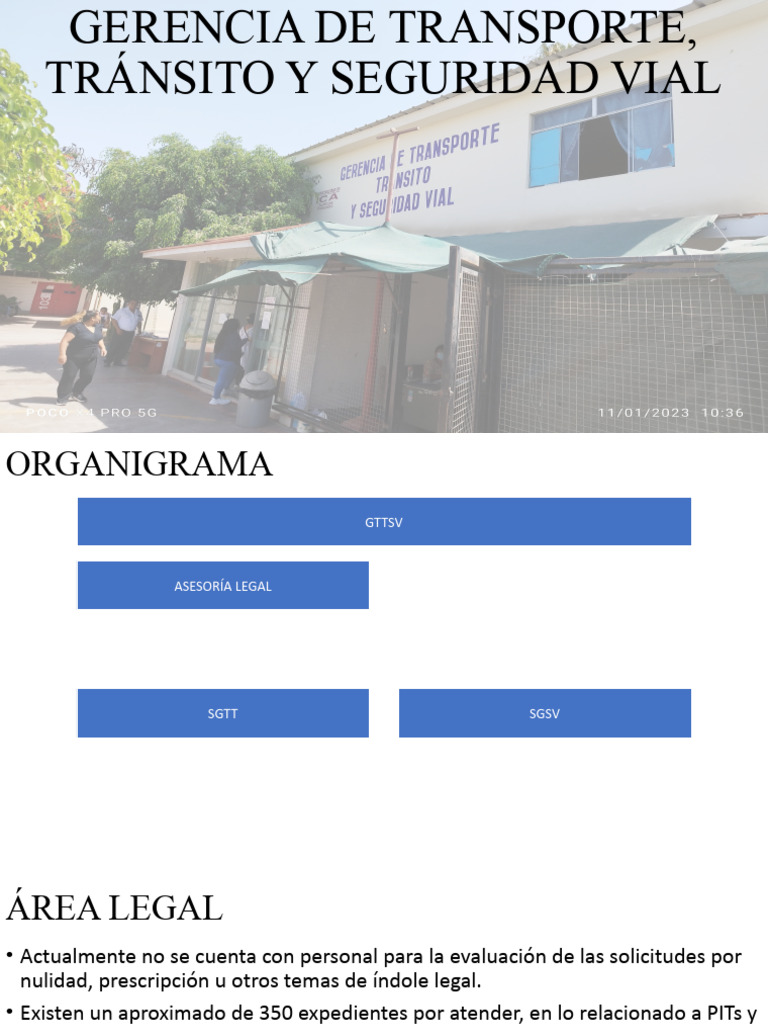 Diapositivas Gerencia de Transporte | PDF | Vehículos | Seguridad de ...