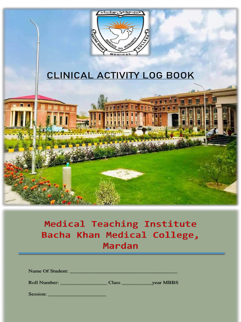 Clinical Activity Log Book for MBBS | PDF | Business