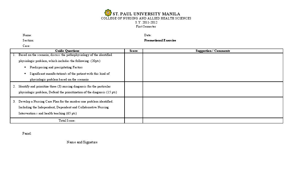 Oral Revalida Format | PDF