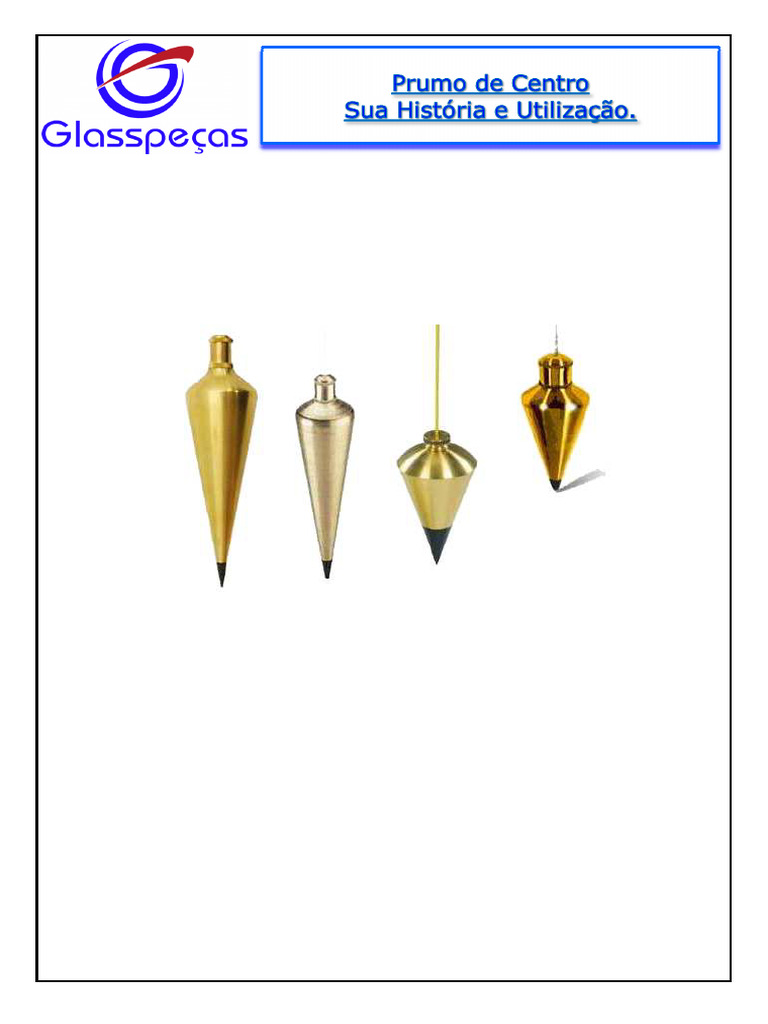 História e Uso do Prumo de Centro | PDF