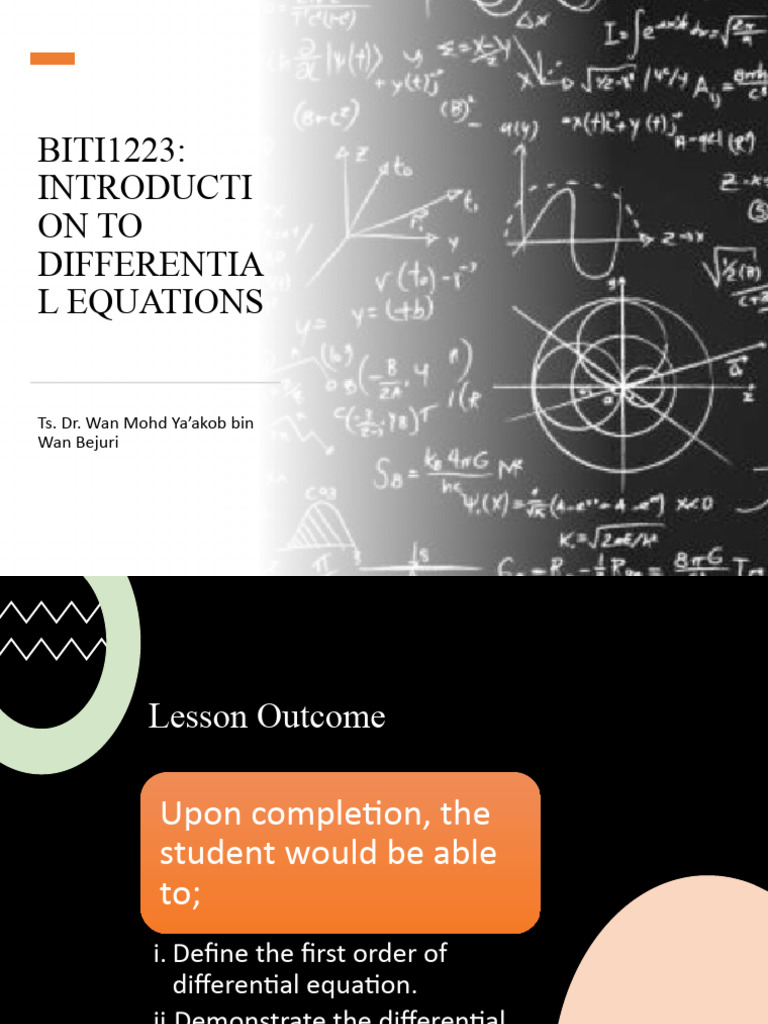 Introduction to Differential Equations | PDF | Ordinary Differential ...