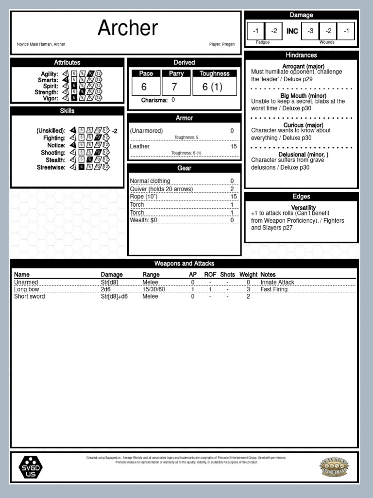 Human Archer | PDF | Archery