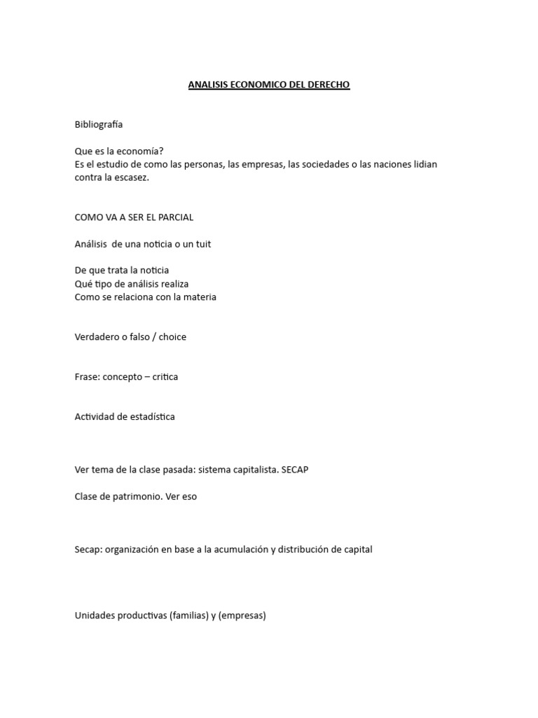 Analisis Economico Del Derecho | PDF Analisis Economico Del Derecho | PDF