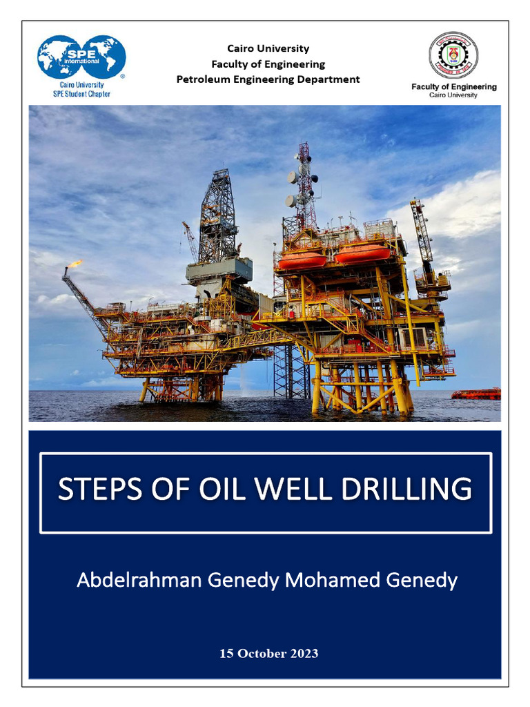 Steps of Oil Well Drilling | PDF | Drilling Rig | Oil Well