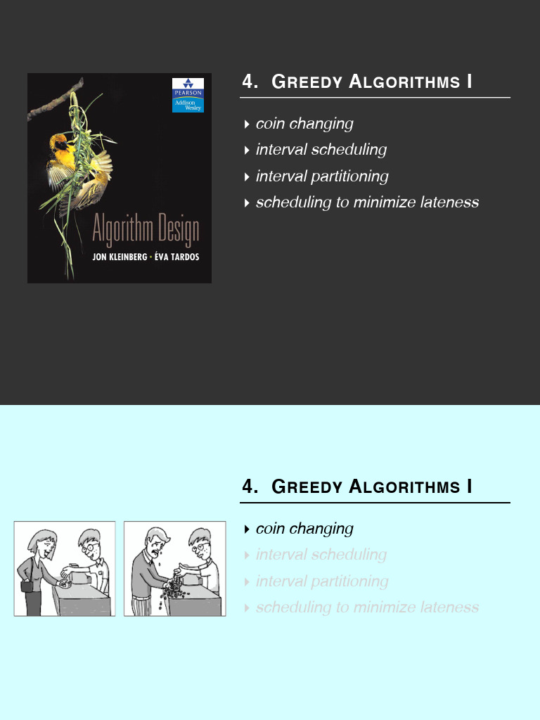 Lec4 GreedyAlgorithmsI | Download Free PDF | Systems Analysis | Applied Mathematics