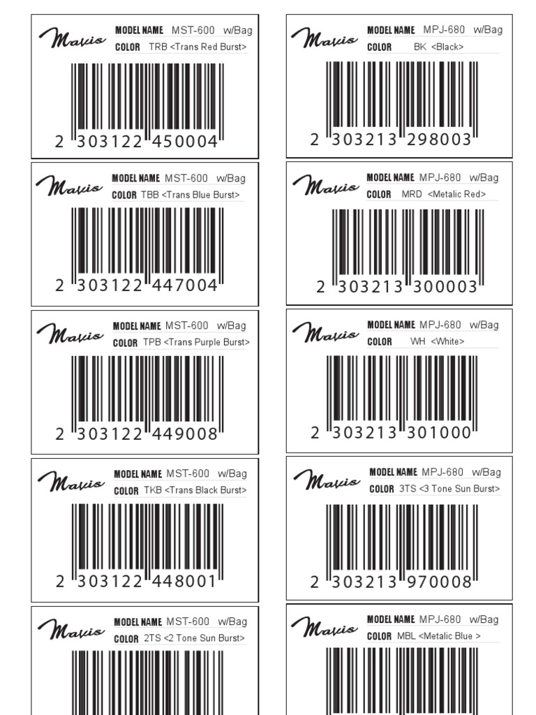 Bar Code | PDF