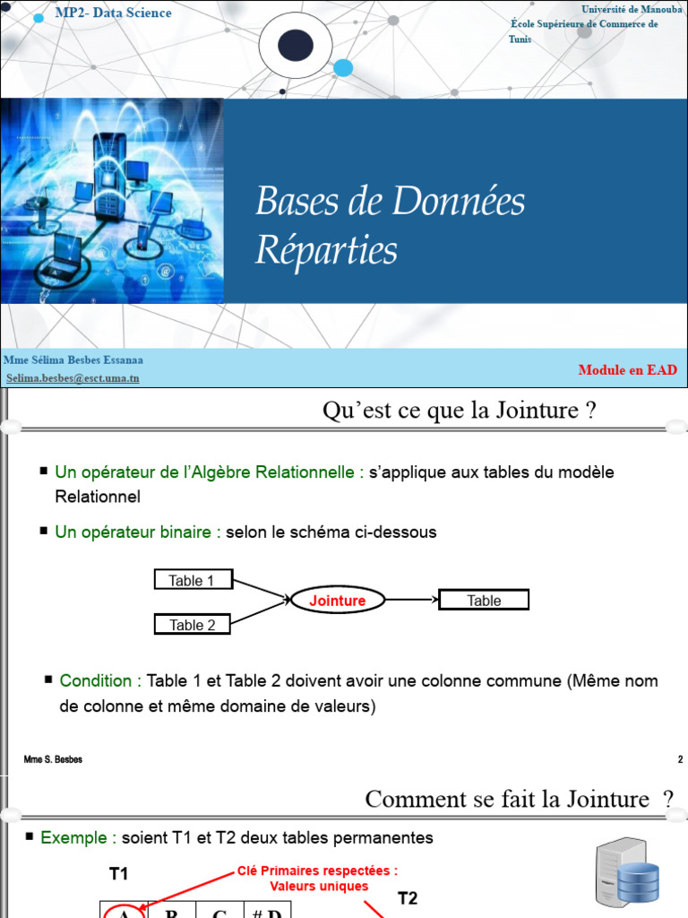 Chapitre 2 - La Jointure Naturelle-1 | PDF | Modèle relationnel ... Chapitre 2 - La Jointure Naturelle-1 | PDF | Modèle relationnel ...