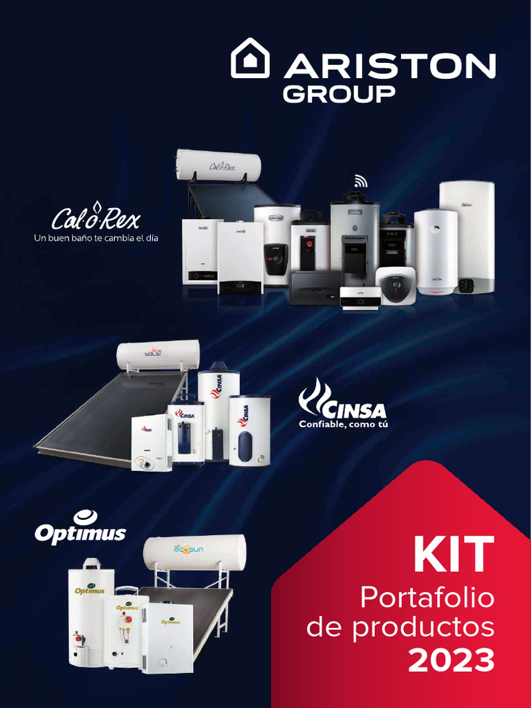 Cata Logo Calorex | PDF | Agua | Termodinámica