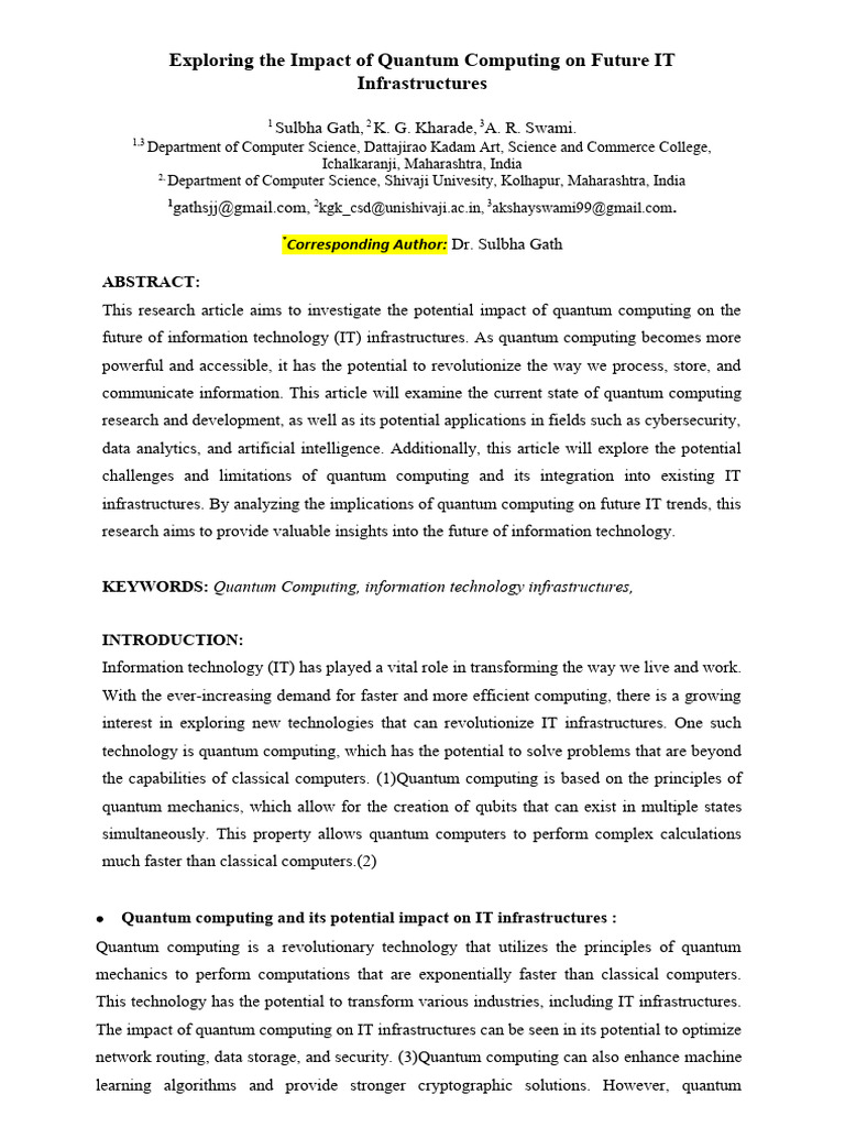 ID135 | PDF | Quantum Computing | Computing