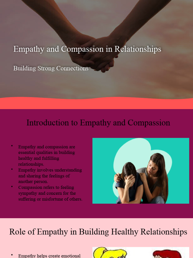 Empathy and Compassion in Relationships | PDF