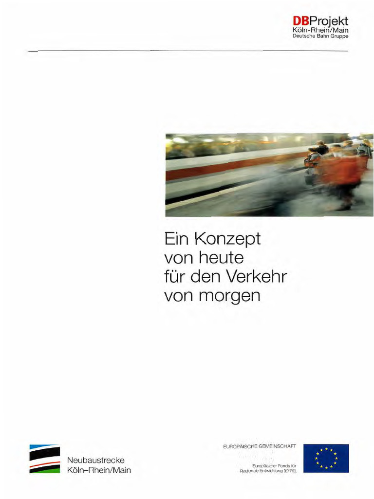 DB Projekt Neubaustrecke K-ln-Rhein Main Lesepr | PDF DB Projekt Neubaustrecke K-ln-Rhein Main Lesepr | PDF
