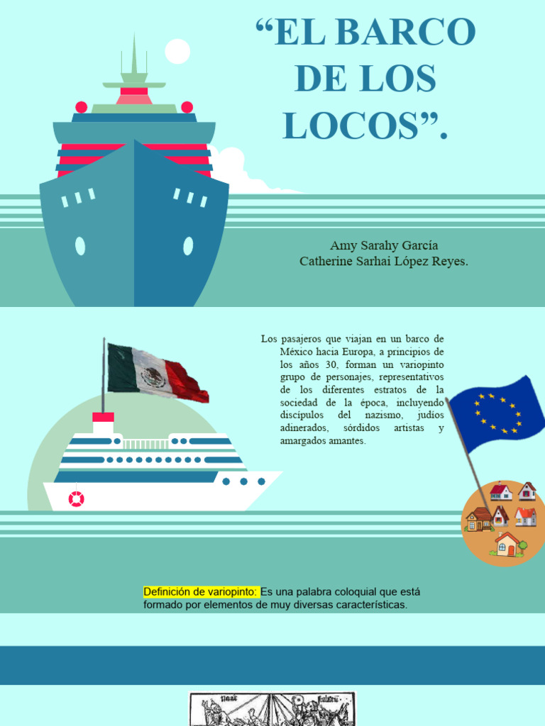 El Barco de los Locos: Un Viaje Variopinto | PDF | Libros para adolescentes
