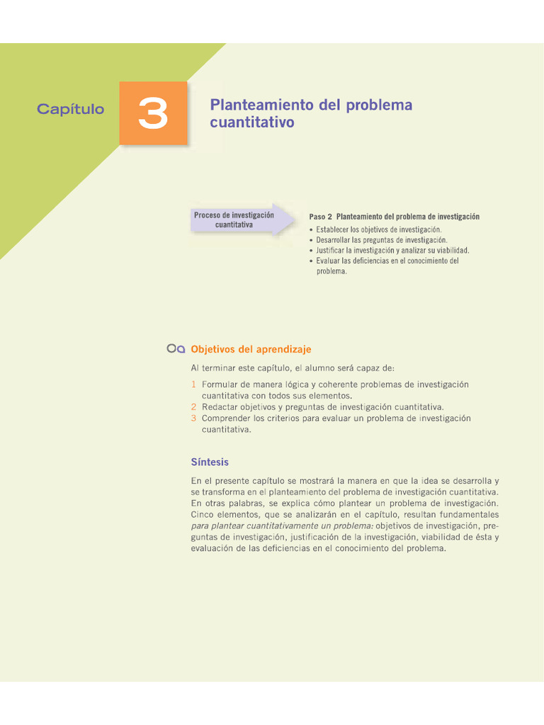 Texto #6 Hernández Sampieri Cap. 3, 4 y 6 Unidad 2 | PDF