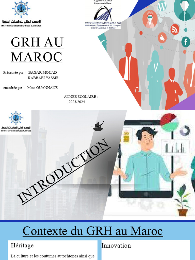 GRH Projet | PDF | Gestion des ressources humaines | Maroc