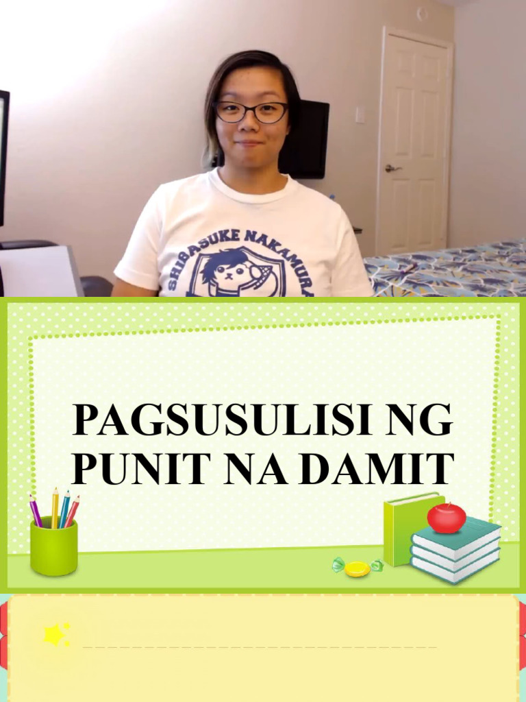 Pagsusulsi NG Punit NG Damit | PDF