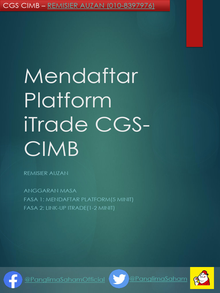 Futures - Mendaftar Platform ITrade CGS-CIMB | PDF | Bisnis