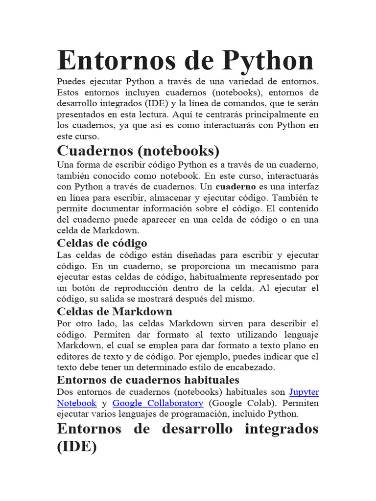 Entornos De Python Pdf 2989