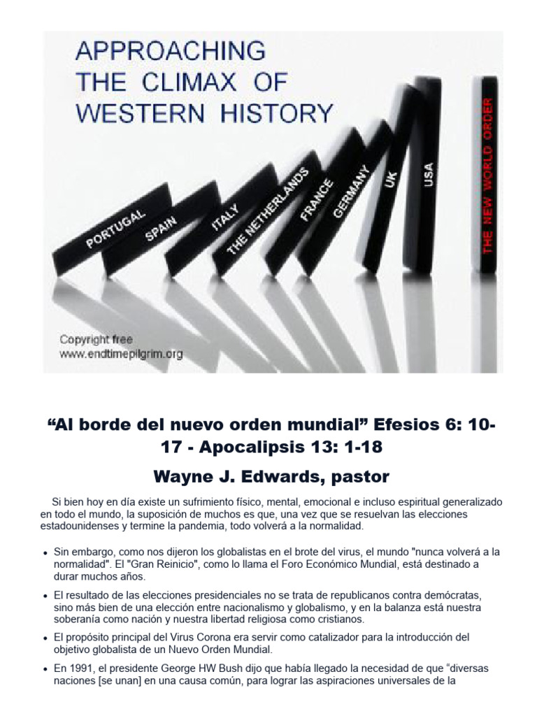 Spanish Iglesia Bautista Heritage - Al Borde Del Nuevo Orden Mundial ... Spanish Iglesia Bautista Heritage - Al Borde Del Nuevo Orden Mundial ...