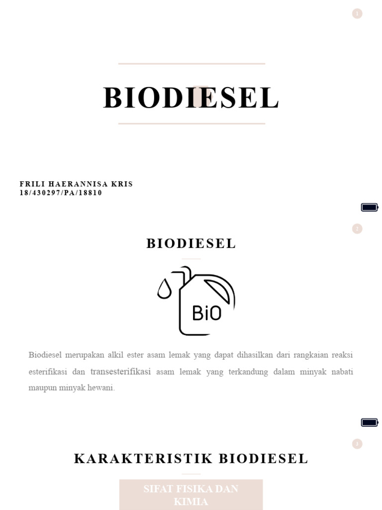 Biodiesel | PDF