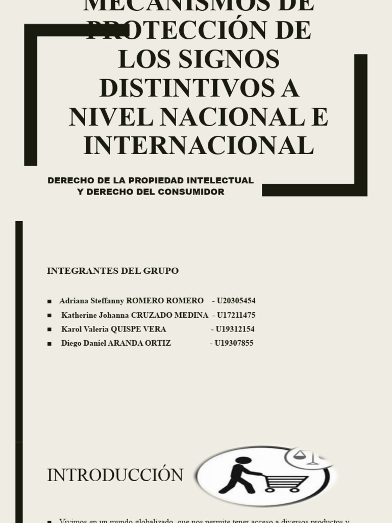 Protección de Signos Distintivos | PDF | Marca comercial | Esfera pública