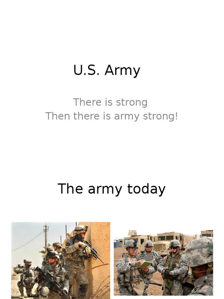 U.S. Army Terminology and Rank Structure | PDF