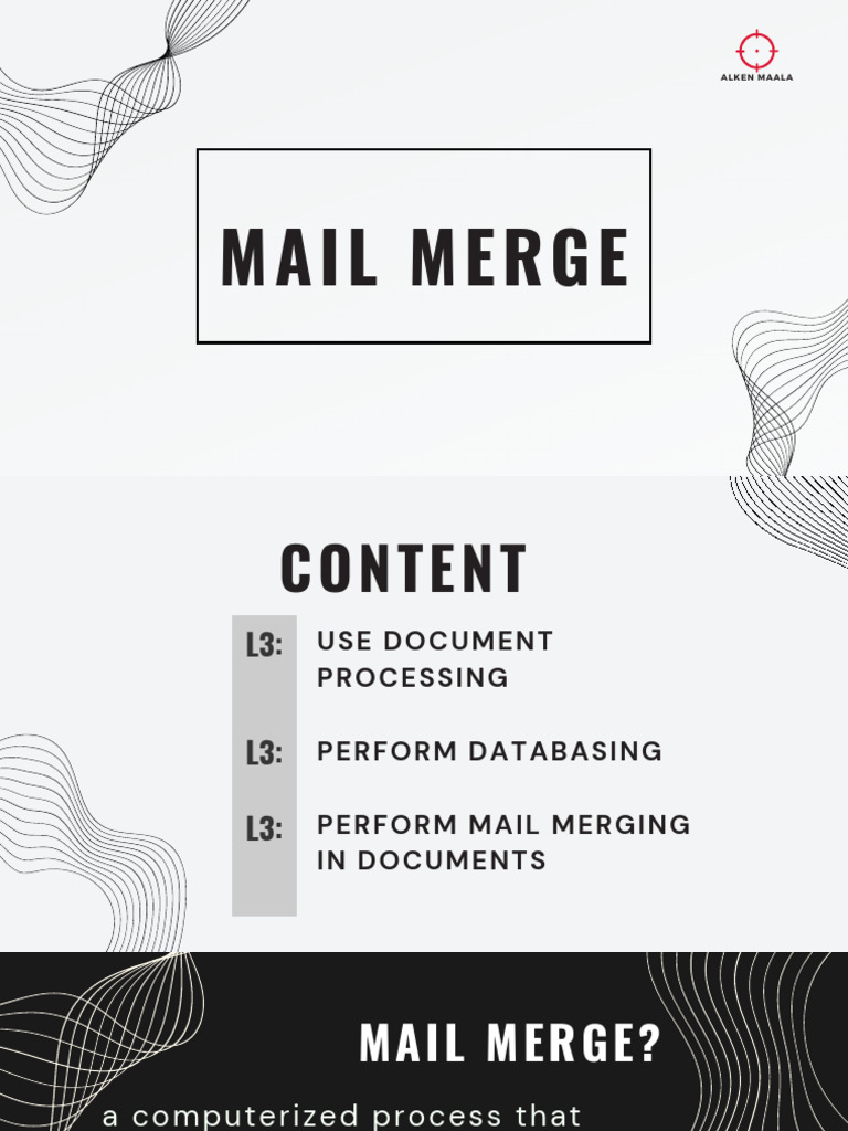 Mail Merge | PDF | Microsoft Excel | Software Engineering