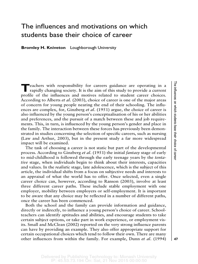 Kniveton 2004 | PDF | Gender | Gender Studies