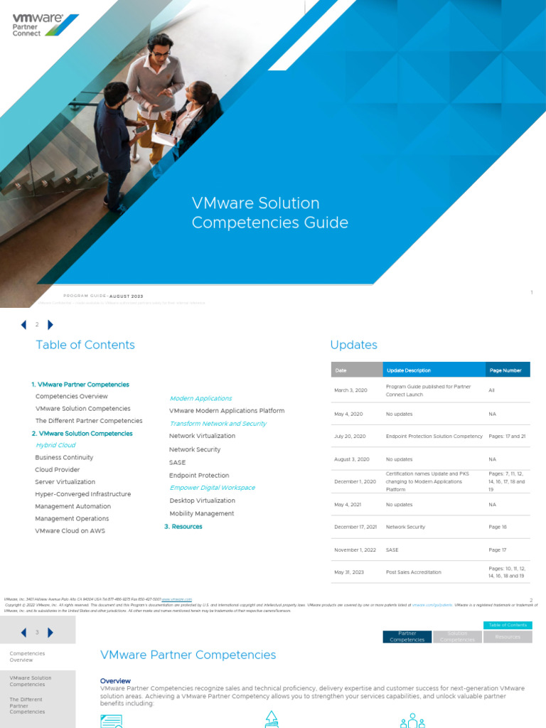 VMware Solution Competencies Program Guide EN | PDF | Cloud Computing | Virtualization