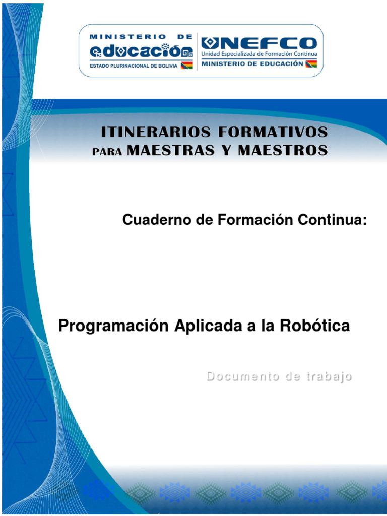 Cuaderno 3 Robótica | PDF | Arduino | Hardware de la computadora